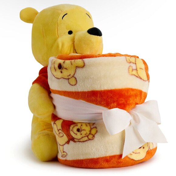 Disney | Toys | New Winnie The Pooh Buddy Throw Set By Disney | Poshmark